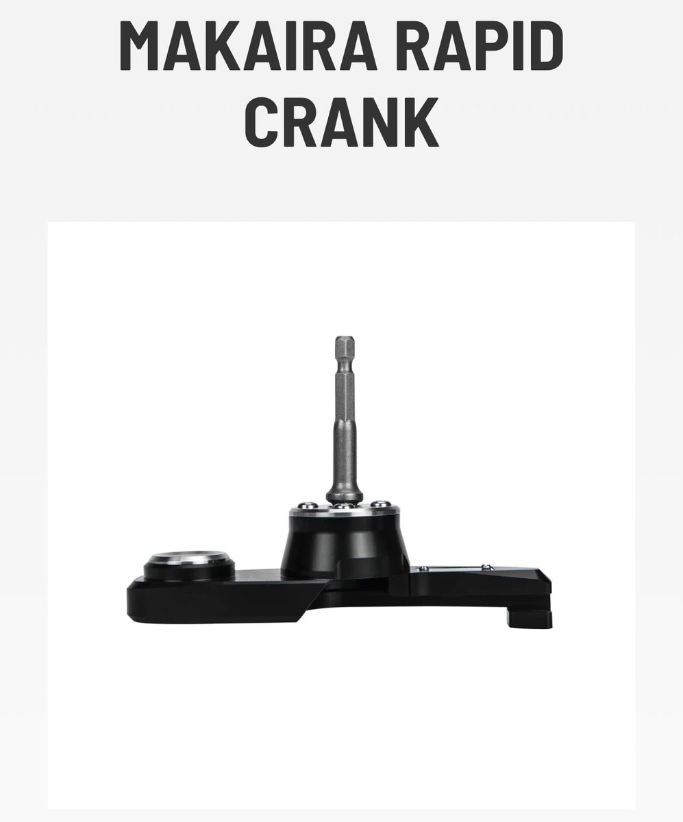 Okuma Rapid Crank (counterbalanced drill adapter) – SwordfishGear